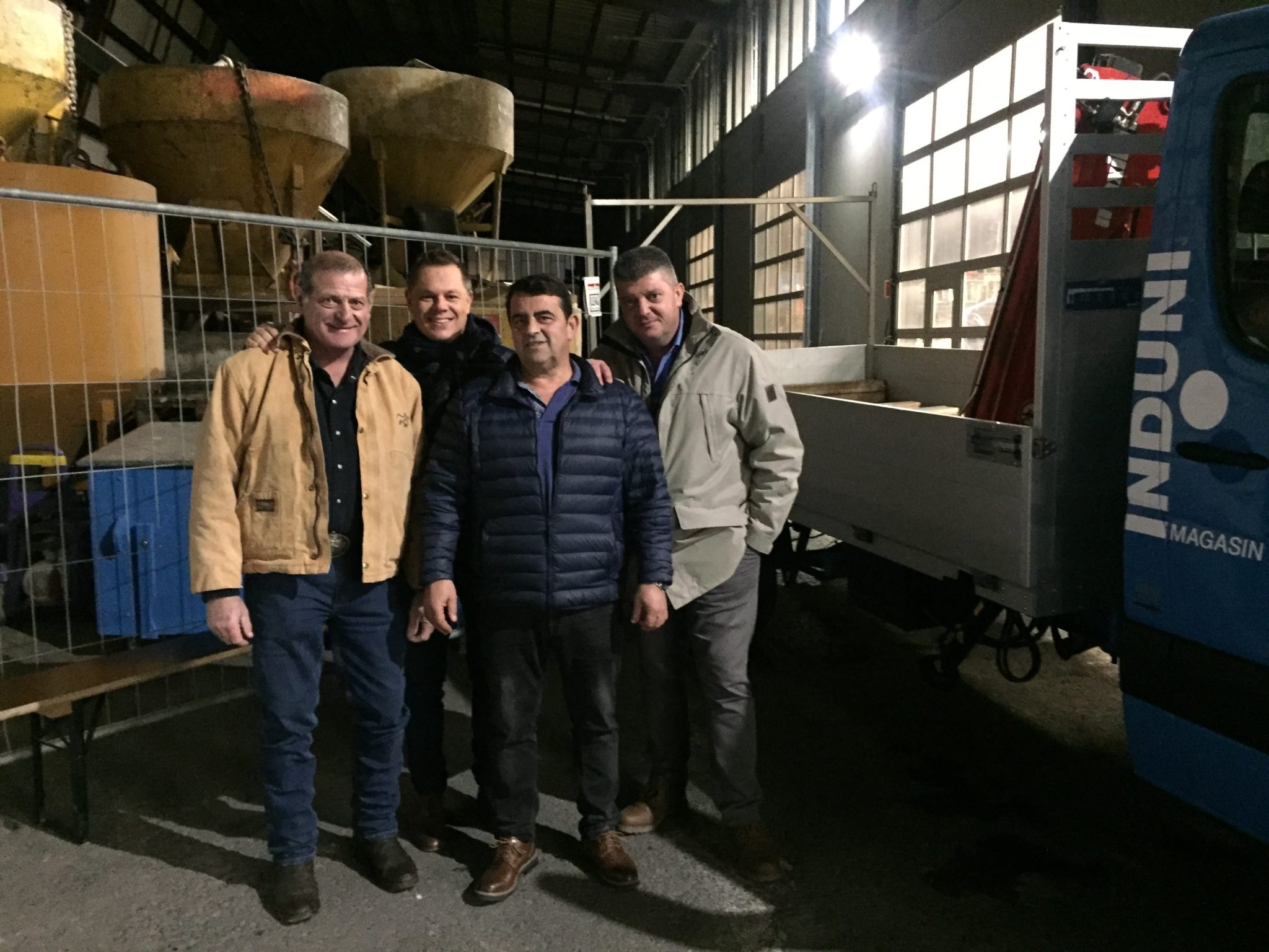 Inauguration du nouveau magasin au Département Logistique - INDUNI & CIE SA